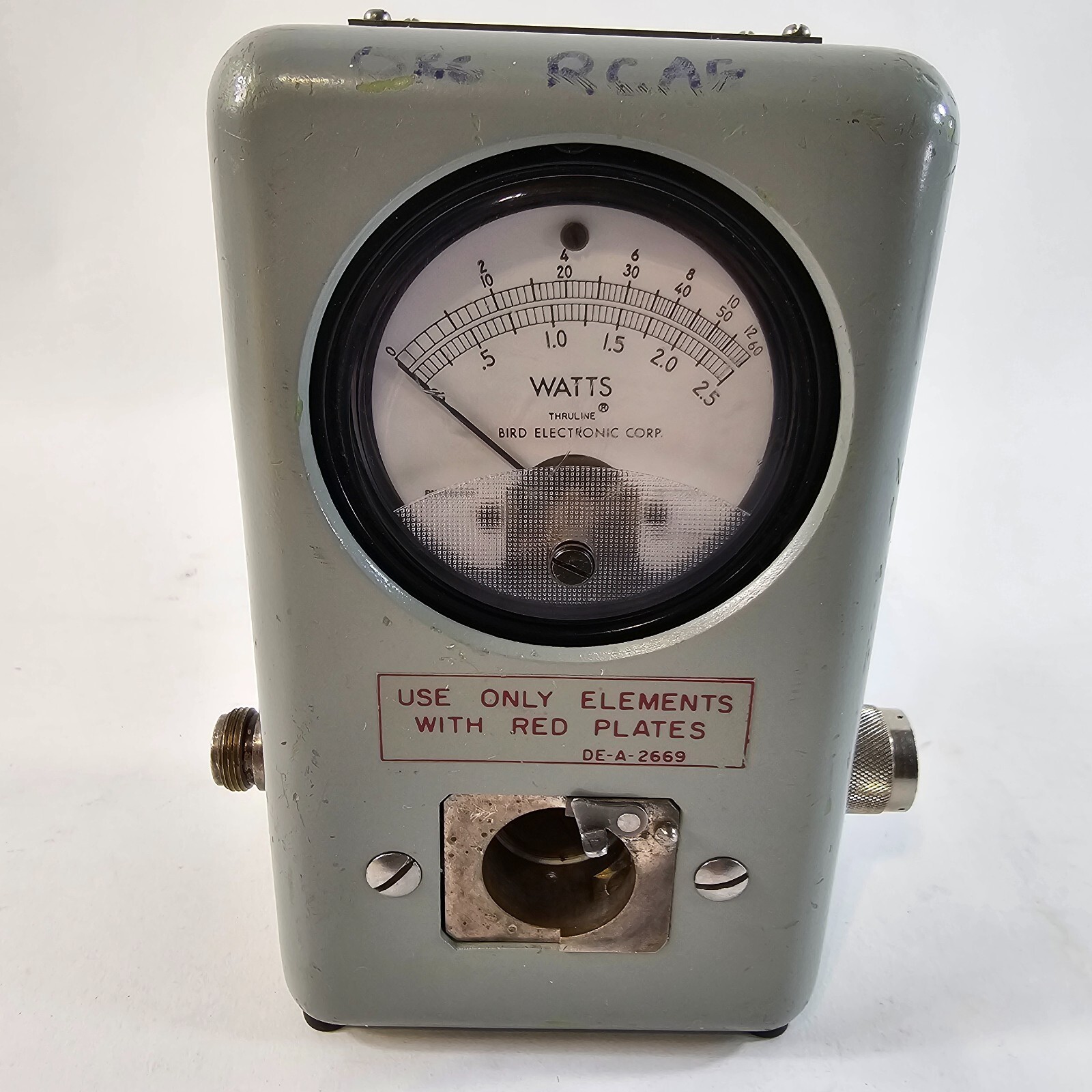 Bird Thruline CA-1584 RF Directional Wattmeter - 60 Ohm Bird Electronic ...