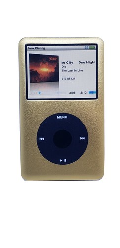 Refurbished Apple iPod Classic 6th Generation GOLD 80GB Mint ! 60 day ...