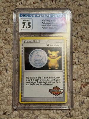 Pokémon Victory Medal CGC 7.5 | eBay