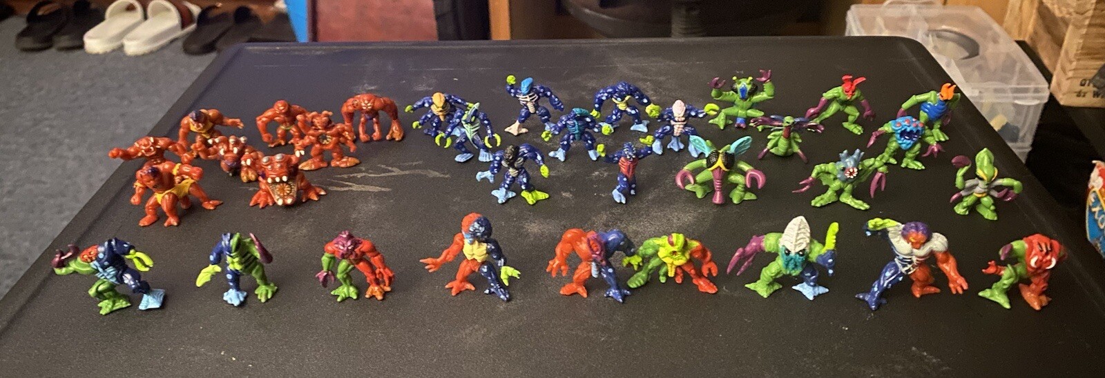 Fistful of Aliens/Exogini/Takara Complete American Set All Base Aliens ...