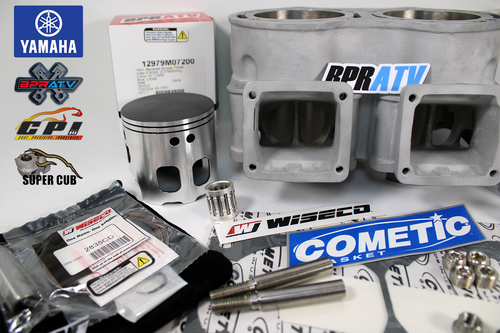 BPRATV Yamaha Banshee 521 Super Cub Cylinder 72mm 10mm Wiseco Top End ...
