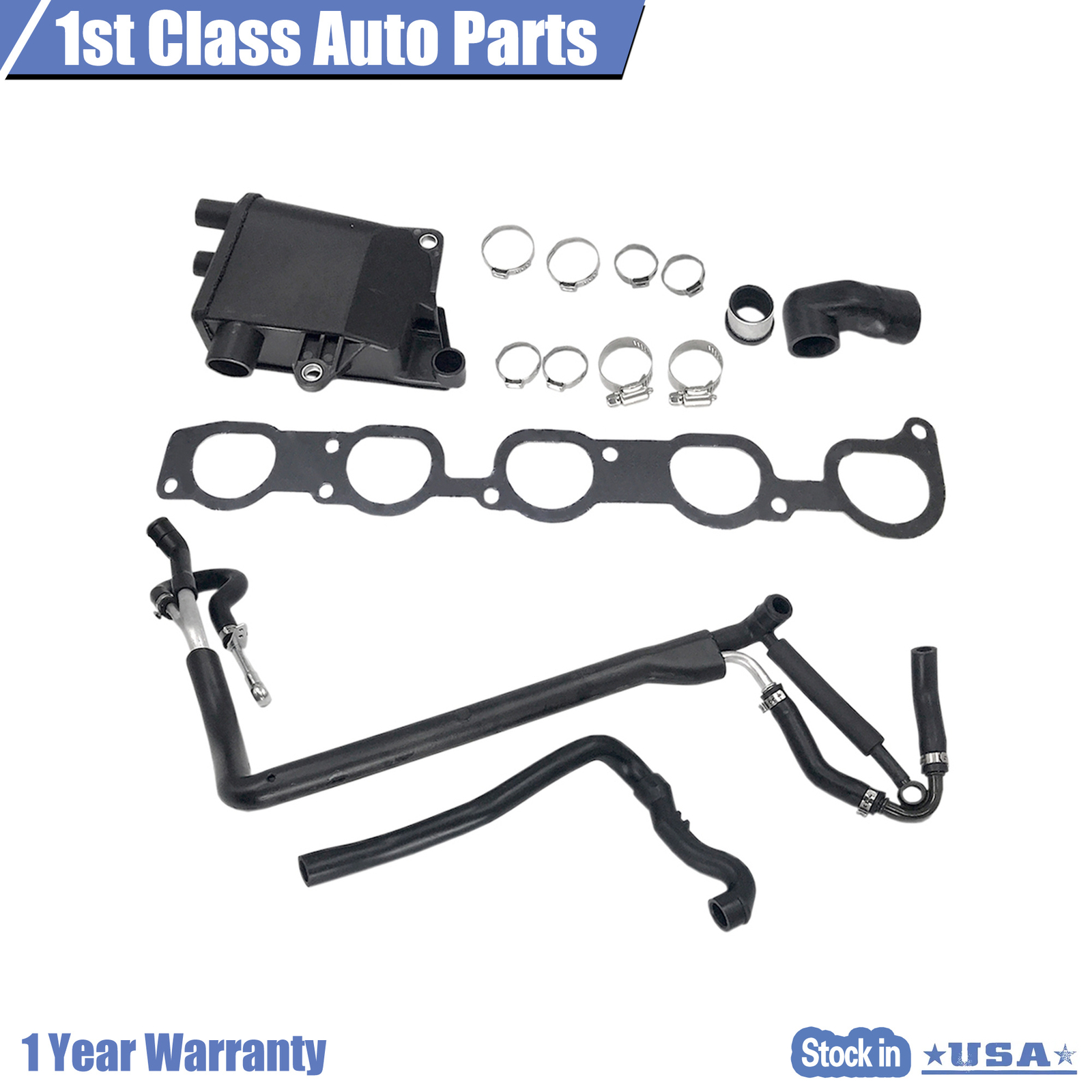 Vent Pipe Kit For 1999-2001 Volvo C70 S60 S70 V70 [9470330][1271988 ...