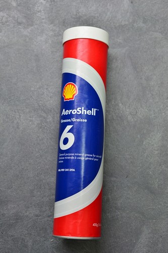 1 Tube of 14.1 oz - Aeroshell 6 Aviation Grease MIL-PRF-24139A (Exp AUG ...