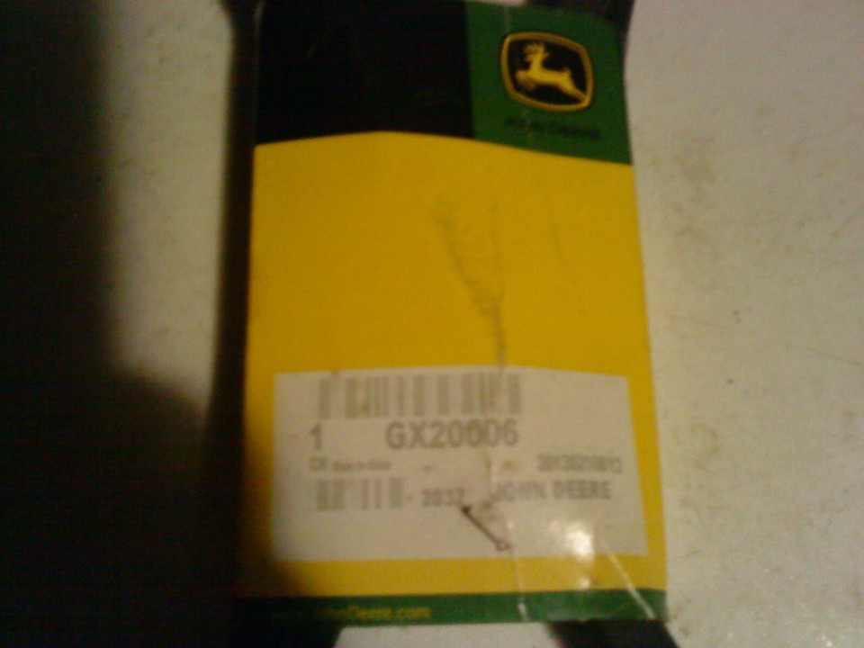 NEW John Deere Transmission Drive Belt GX20006 105 108 115 125 135 145 ...