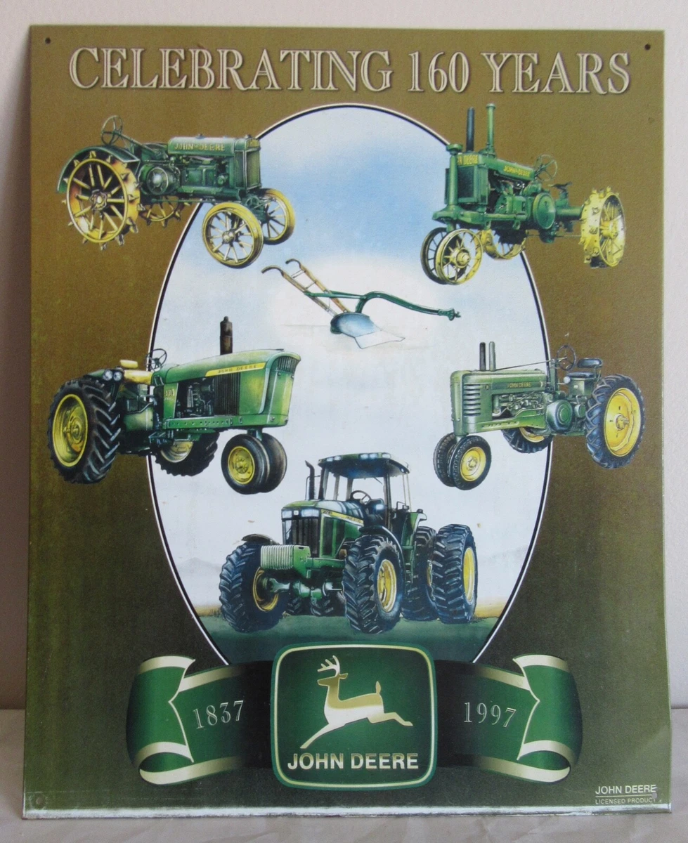 John Deere Tin Sign