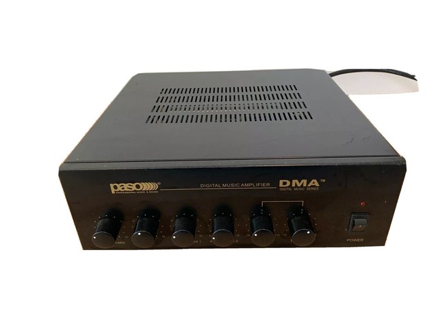 Paso Digital Music Amplifier DMA 2030 DMA2030 Tested Working for sale ...