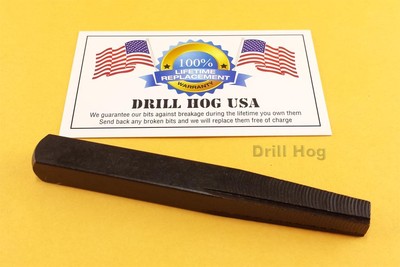 #6 Square Easy Out EZ OUT Flat Screw Extractor Bolt Drill Hog Lifetime ...