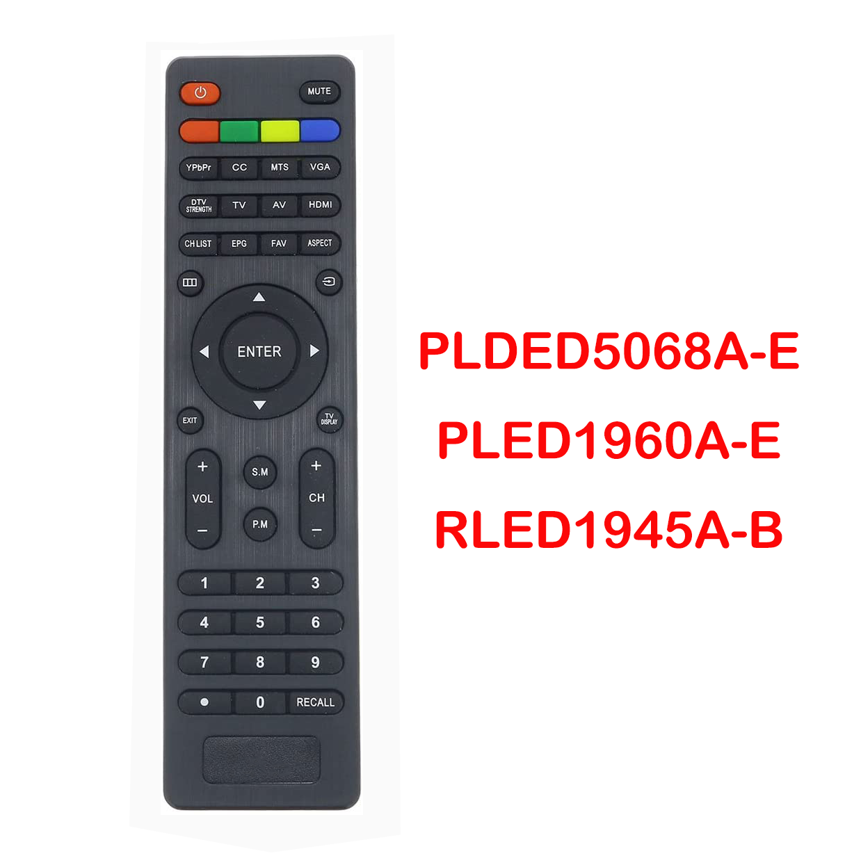 New Replace Proscan RCA TV Remote for PLDED5068A-E PLED1960A-E ...