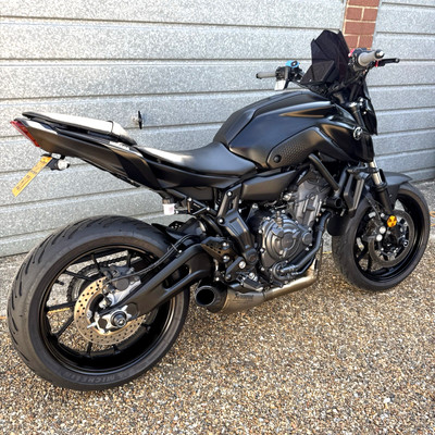 2023 Yamaha MT07 - Full Akrapovic Exhaust, Quickshifter - Only 1,774 ...