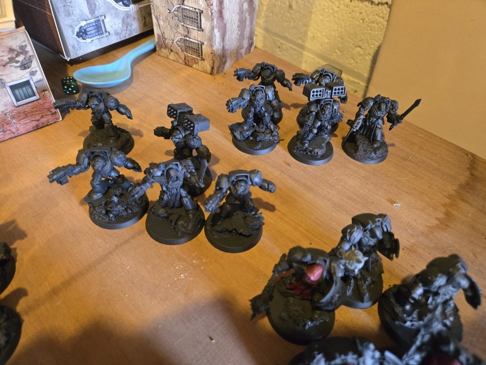 Warhammer 40k Dark Angels Deathwing Army | eBay