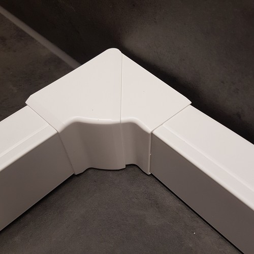 Eckverbinder Innen Eck für Kabelkanal 60x40 mm PVC Weiß von ...