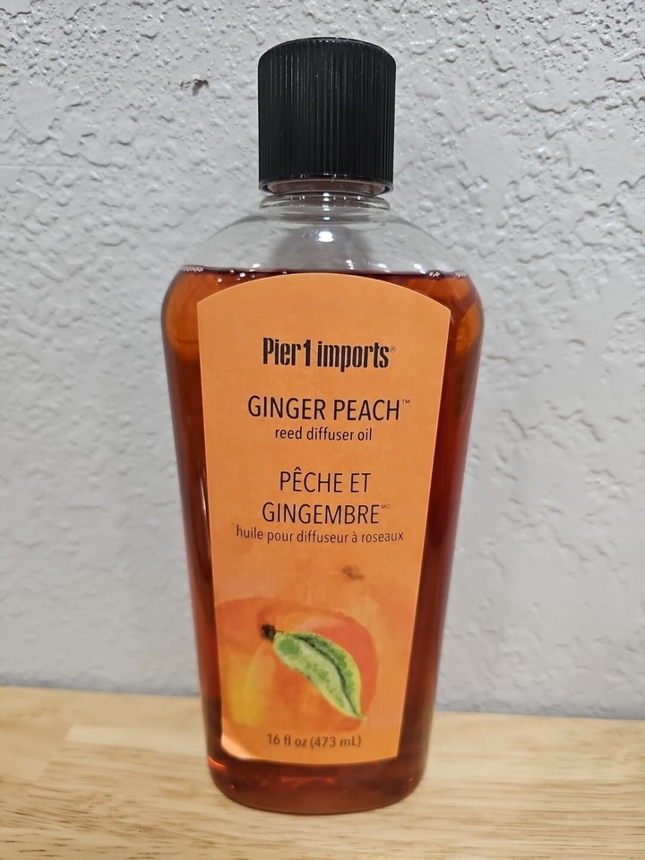 Brand New Never Opened PIER 1 Imports Ginger Peach Reed Diffuser Oil 16 Fl Oz | eBay