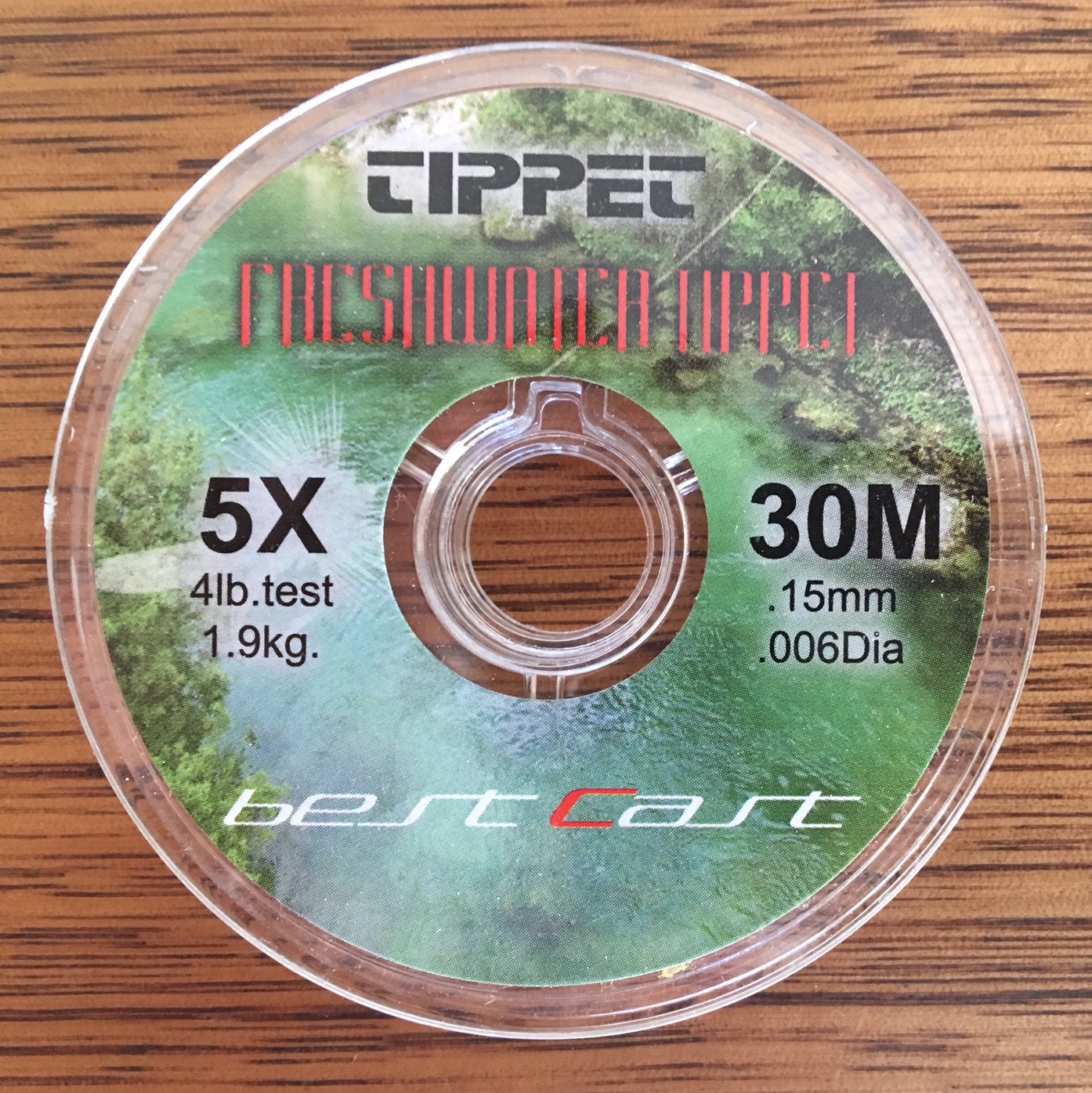 Fly Fishing Tippet Material 5X 4lb 30m Delta Ultraclear Best Cast ...