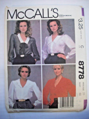 Dressy blouses shirts tops uncut pattern 8788 size 24 | eBay