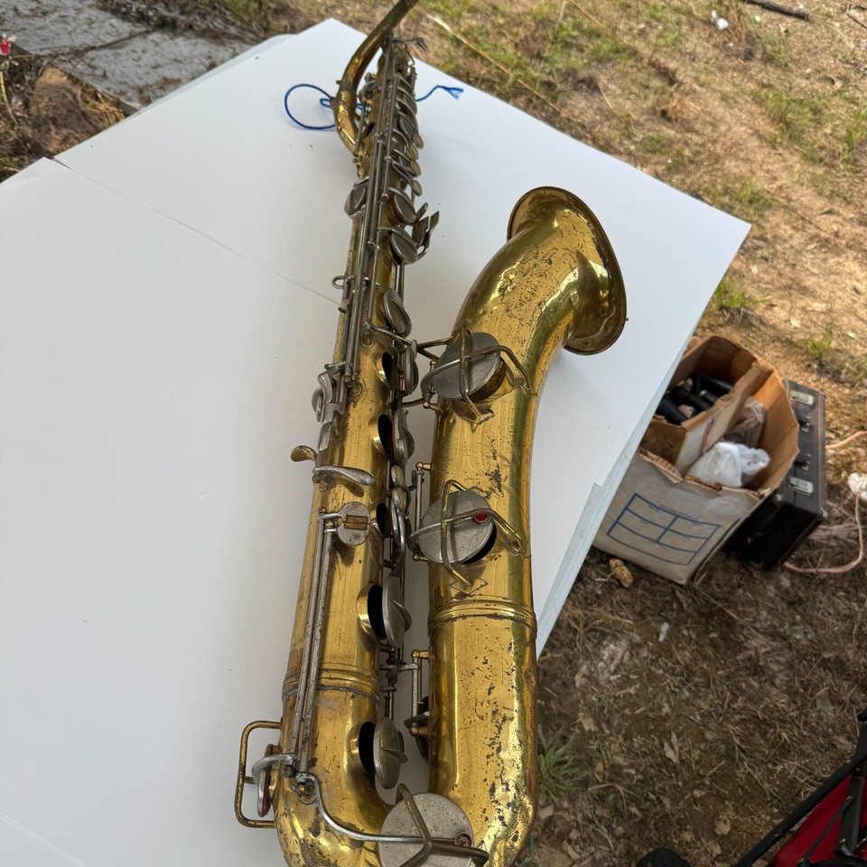 Vintage Conn "Elkhart" 12M Baritone Saxophone 1967 | eBay
