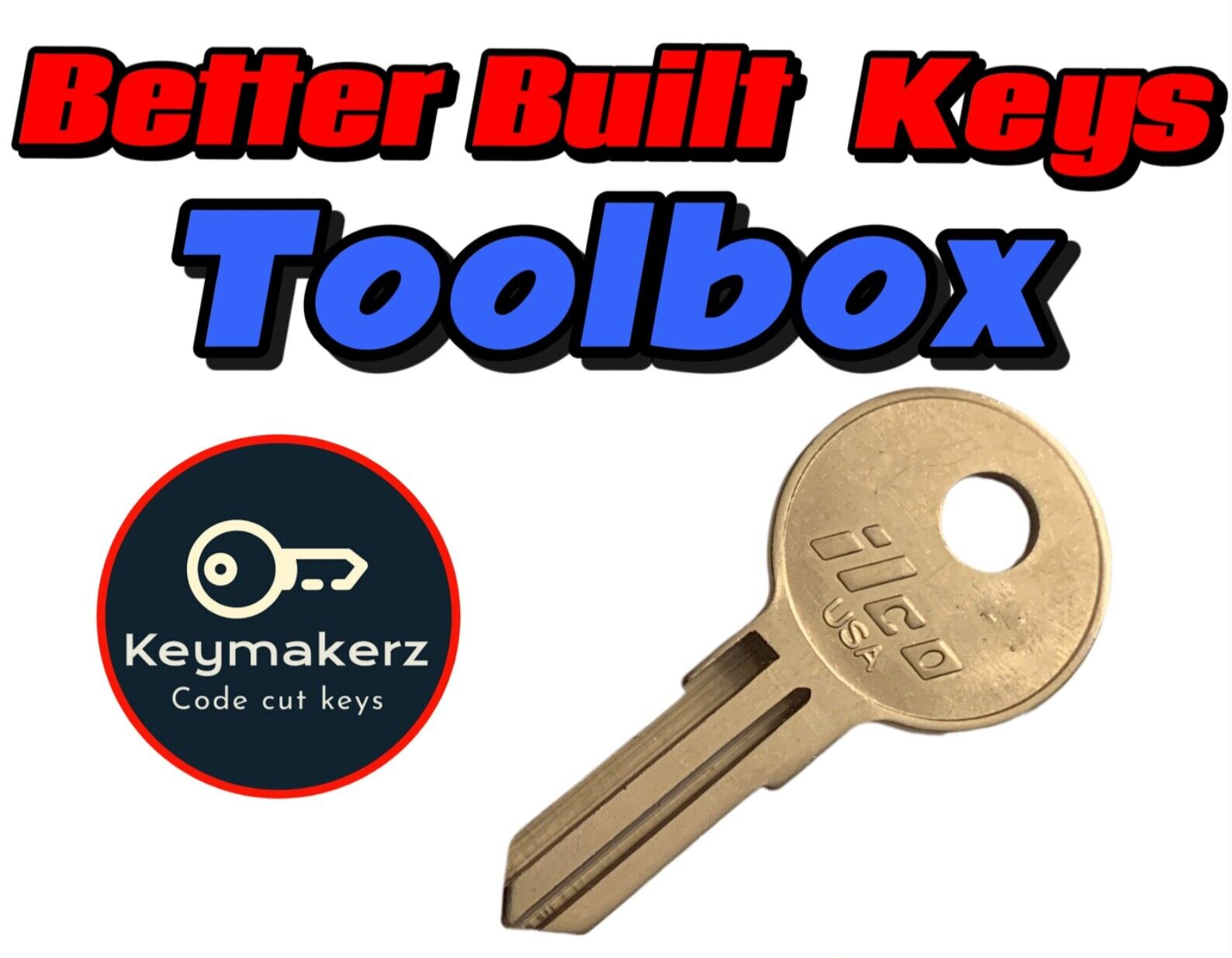 Better Built Toolbox Keys Replacement Spare Key Cut to Your Code TM700 ...