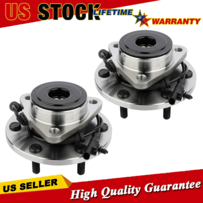 Pair Wheel Bearing and Hub Assembly 515156 Front for Nissan Armada w ...
