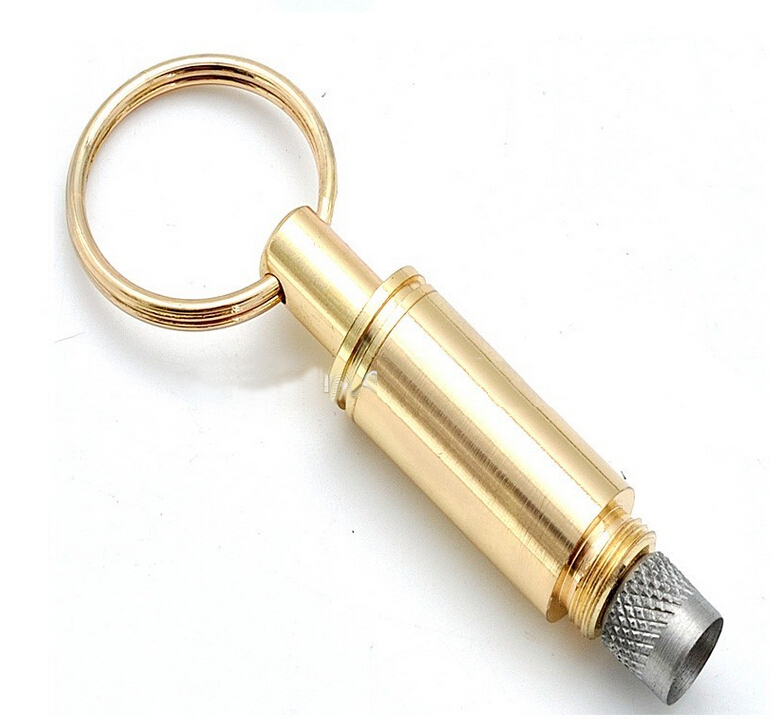 Cigar Hole Puncher Bullet Shaped with key Ring key chain | eBay
