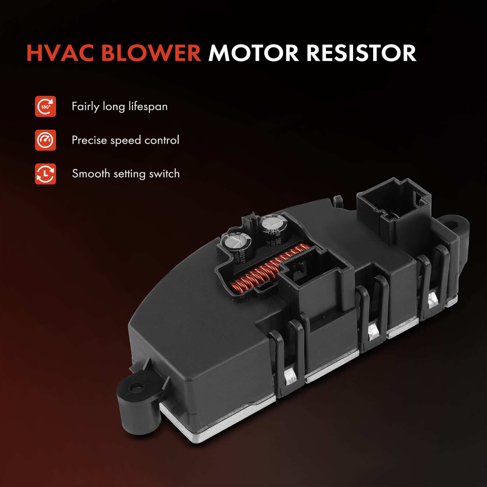 HVAC Heater Blower Motor Resistor Kit for Audi A5 Quattro 2012 Q5 13-16 ...