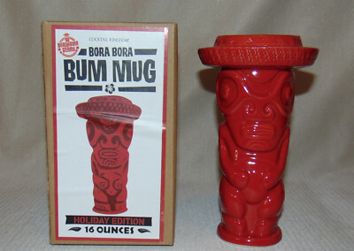 Beachbum Berry Bora Bora Bum Tiki Mug-Holiday Edition-New in Box | eBay