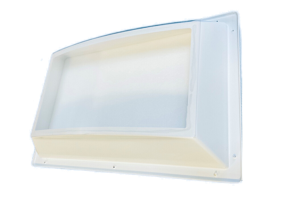 RV Skylight Inner Dome 14" x 22" White Garnish, Replacement, Camper ...