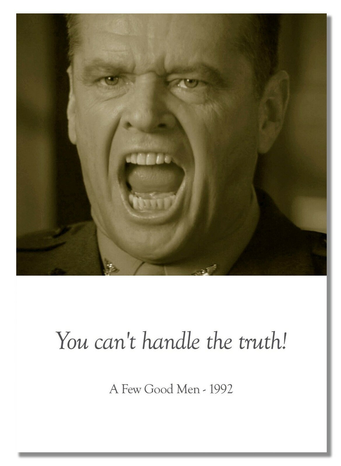 You Cant Handle The Truth Movie
