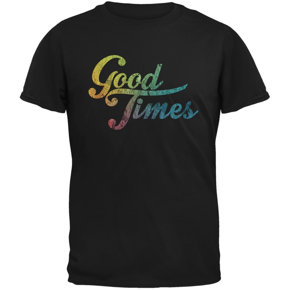Good Times Black Adult T-Shirt | eBay