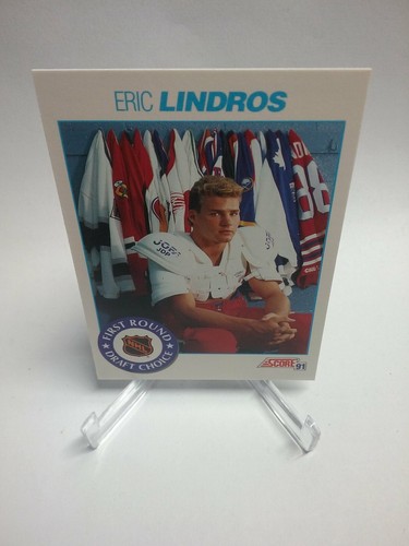 Eric Lindros Nordiques 1991 Score First Round Draft Choice #356 | eBay