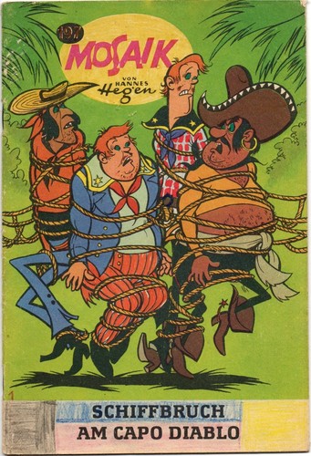 Mosaik Comics Heft Nr 197 von 1973 Hannes Hegen Digedags Original ...