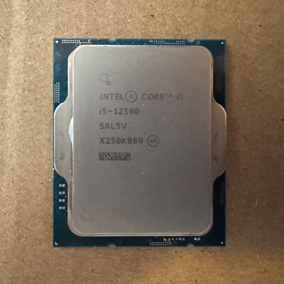 Intel Core i5-12500 3.00GHz 6-Core 18MB LGA1700 Desktop CPU Processor ...