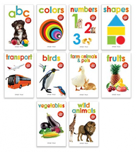 5-7 DAYS DELIVERY- Early Learning Library - Box Set of 10 Books: Big Board Books 9789390183951| eBay