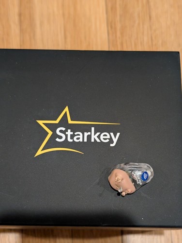 Starkey Edge AI 24 Hearing Aid (Left Ear only) w/ Charging Case - Brand ...