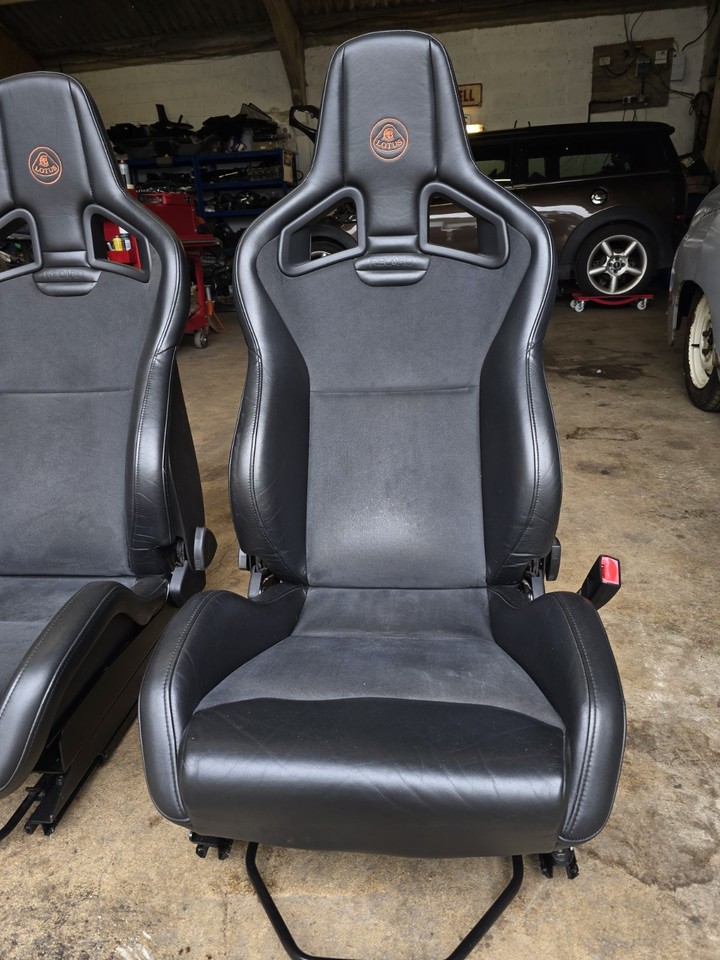 Lotus Evora Recaro CS Bucket Seats On R55 R56 R57 Mini Cooper S Rails ...