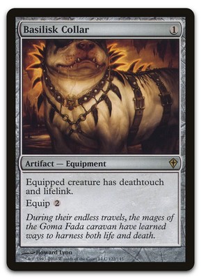 Basilisk Collar #122 (LP) Worldwake WWK Magic MTG | eBay