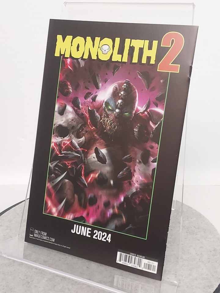 Monolith #1 Cover A Todd McFarlane 2024 Comic Book Image Comics 2024 ...