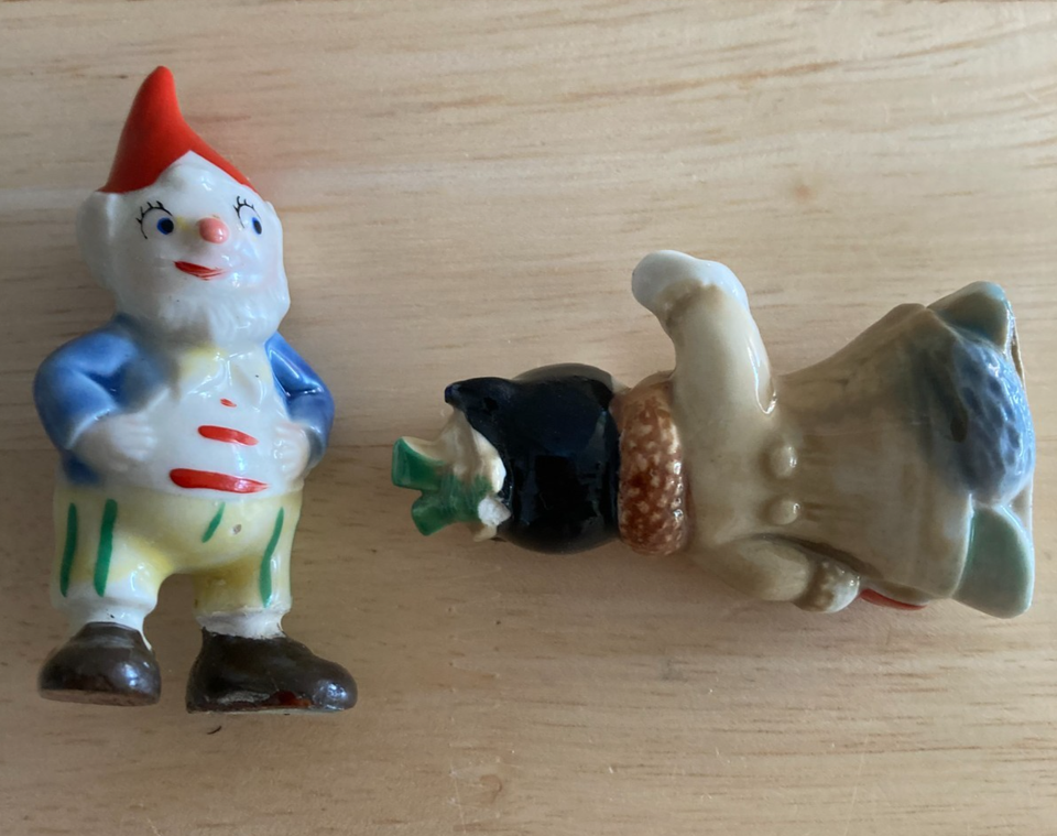 Vintage Wade Whimsies Noddy Big Ears Mr Plod Miss Fluffy England ...