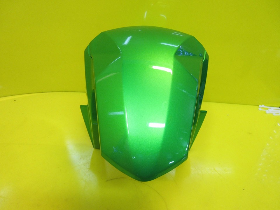 NEW OEM KAWASAKI Z125 PRO Z 125 GREEN FRONT FENDER SHIELD GUARD FAIRING ...