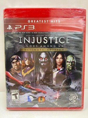 Injustice: Gods Among Us Ultimate Edition (PlayStation 3/ Ps3) Brand ...