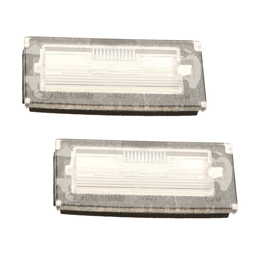 Genuine OEM Pair Set of 2 License Plate Light Lens For Mini R50 R52 R53 ...