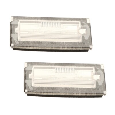 Genuine OEM Pair Set of 2 License Plate Light Lens For Mini R50 R52 R53 ...