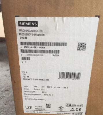 6SL3 210-1SE31-1UA0 NEU SIEMENS 6SL3210-1SE31-1UA0 S120 PM340 Power ...