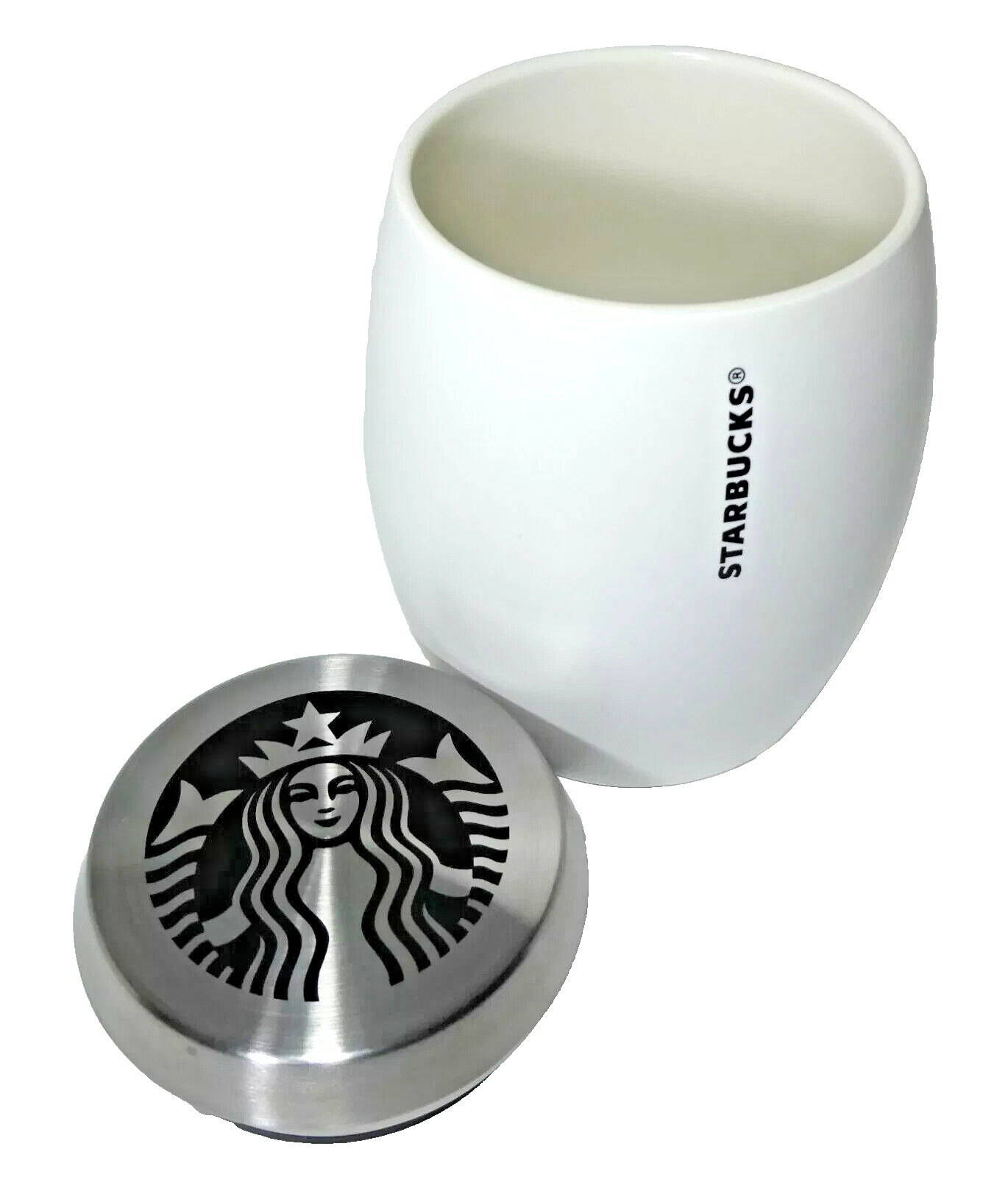 Starbucks Canister Coffee Jar Ceramic MIC 2011 24 oz Collectible ...