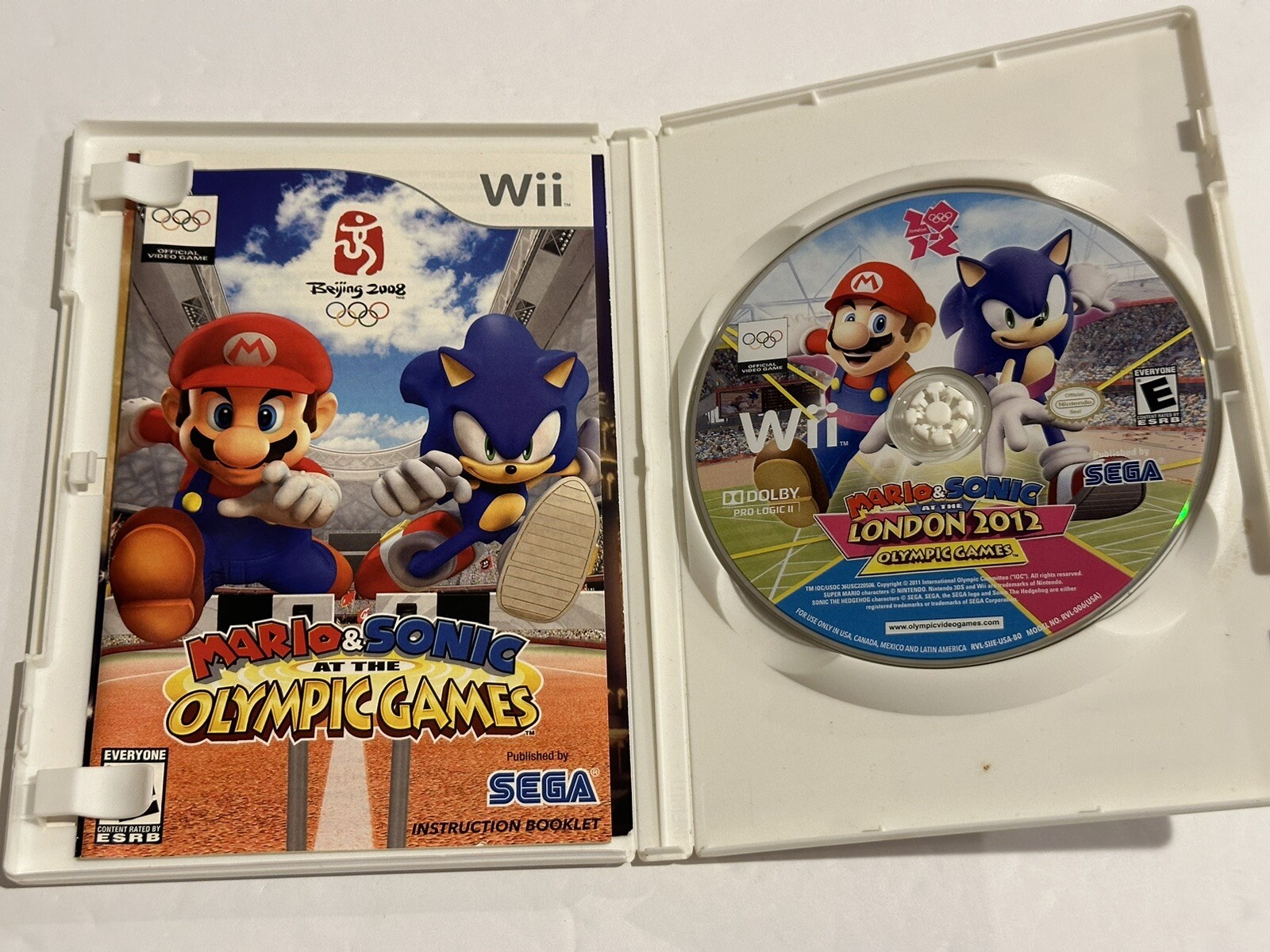 Mario and Sonic At The Olympic Games Beijing 2008 (Nintendo Wii, 2007 ...
