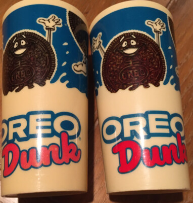 Oreo Cookie Oreo Dunk Plastic Milk Cups Glasses Oreo Dunk Cups | eBay