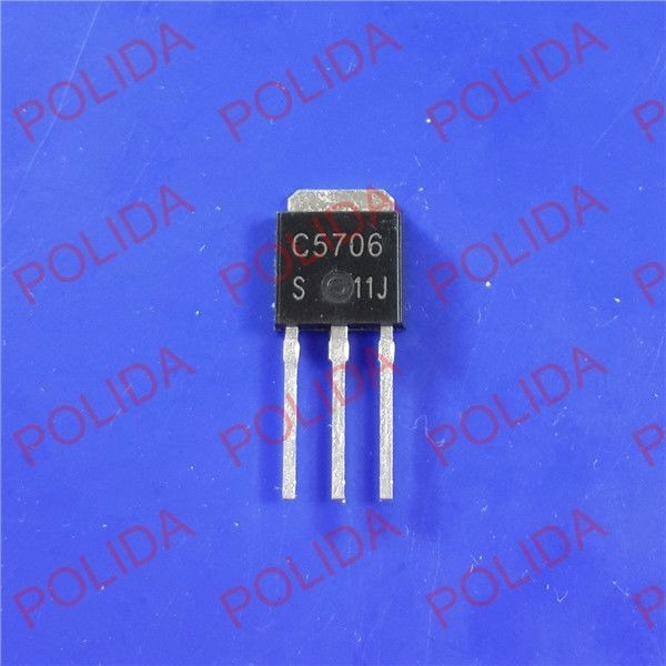 10PCS NPN Transistor SANYO/ON TO-251 2SC5706-E 2SC5706-H 2SC5706 C5706 ...