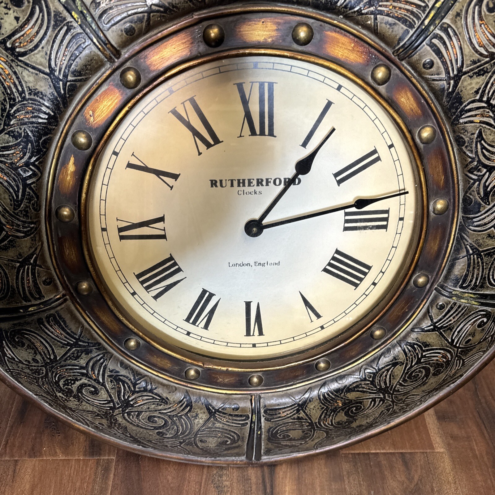 Rutherford London England 29.5 Inch Diameter 3 Inch Deep Wall Clock | eBay
