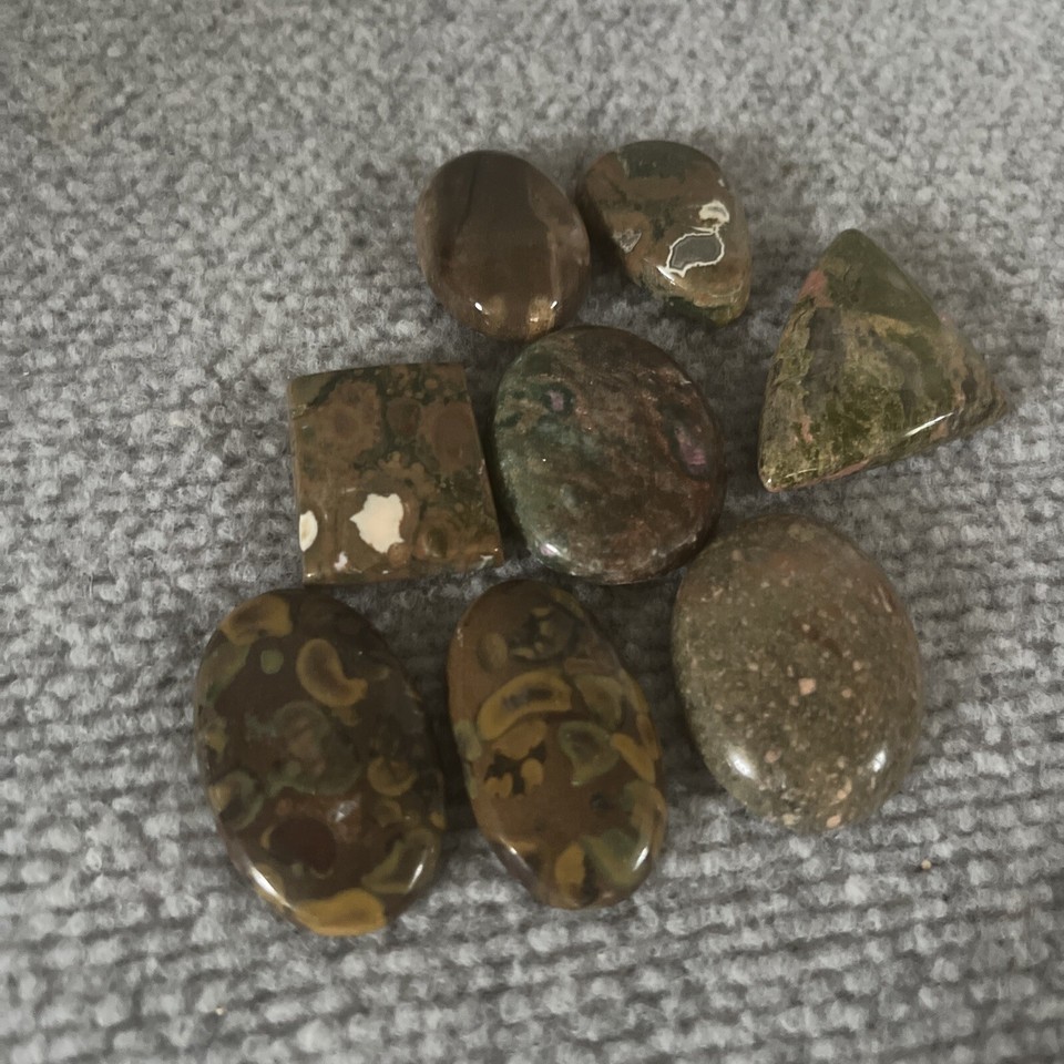 Lot 20 Jasper cabochon mixed shapes cuts Jewelry Crafting Stones | eBay