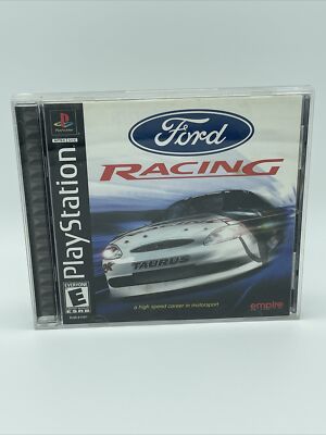 Ford Racing Sony Playstation 1 Video Game ps1 -Complete TESTED ...