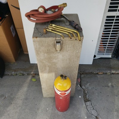 Oxy Acetylene Welding - Vintage Prest-O-Lite
