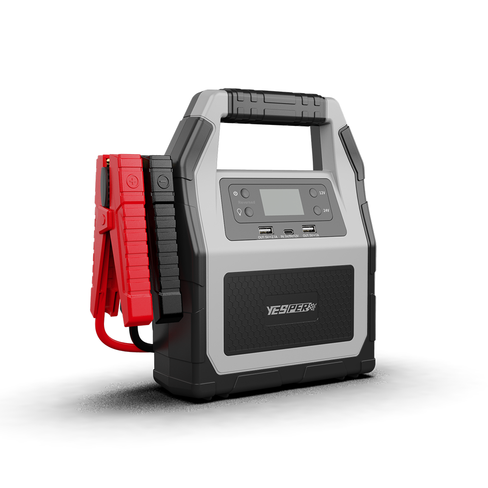 🔥YESPER 12V 24V Car Jump Starter 6000A Heavy Duty Battery Booster Box ...